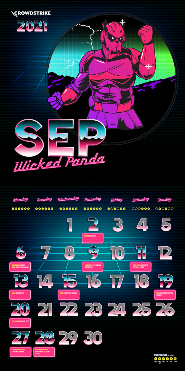 CrowdStrike Adversary Calender 2021 年 9 月（ Wicked Panda ） | ScanNetSecurity