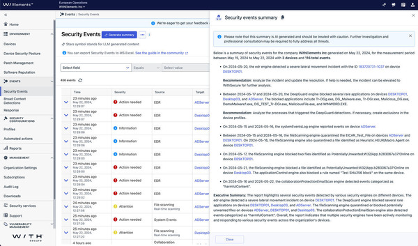 ウィズセキュア、生成 AI ベースの「WithSecure Luminen」提供 | ScanNetSecurity