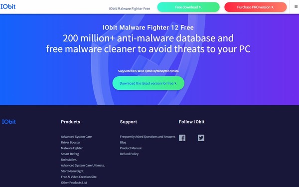 IObit Malware Fighter における特権昇格につながる任意のファイル削除の脆弱性（Scan Tech Report） | ScanNetSecurity