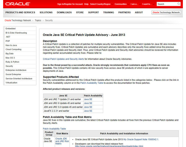 「Oracle Javadocツール」に任意のサイトのコンテンツを表示される脆弱性（JVN） | ScanNetSecurity